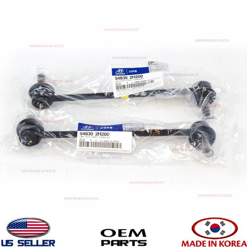 FRONT STABILIZER LINK BAR SET! 2PС! GENUINE ELANTRA 06-10 FORTE 09-13 ...