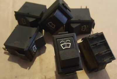 Kitcar universal rocker switch Washer 2 pos momentary 2 pin type C | eBay