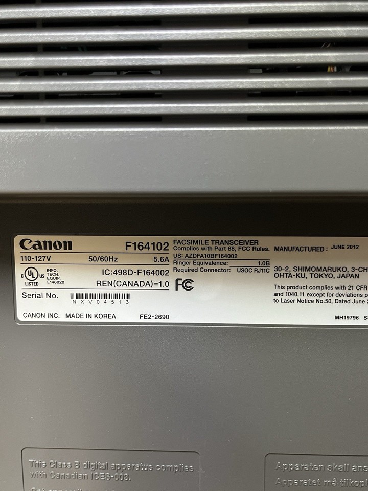 Canon imageCLASS MF4770n All-In-One Laser Printer 13803148718| eBay