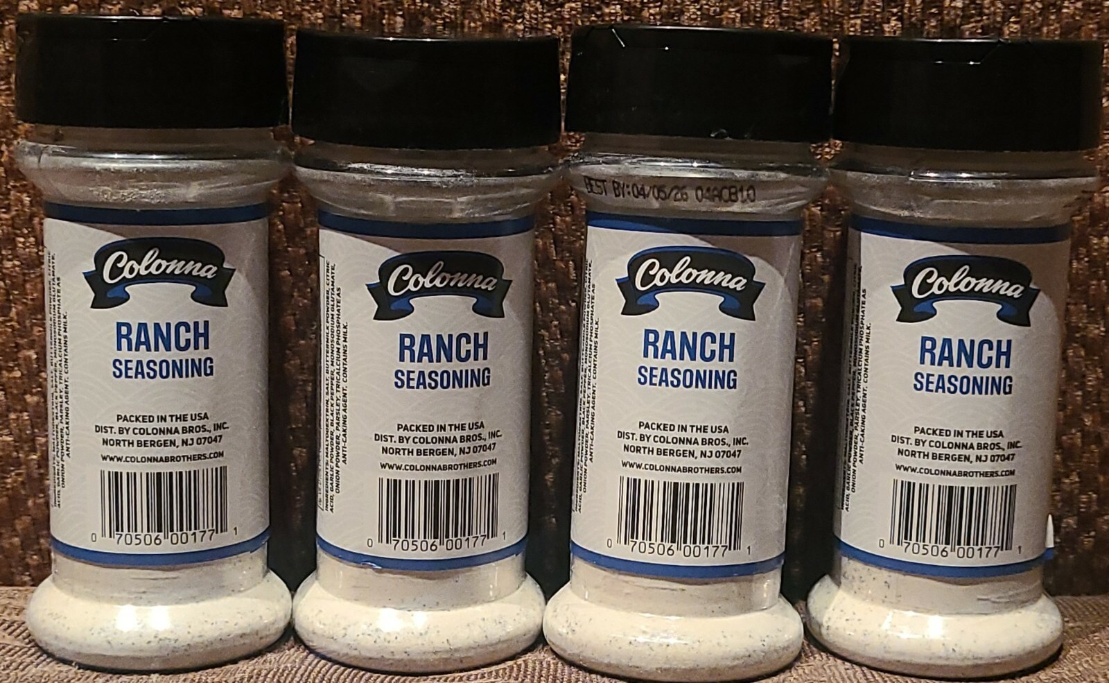 4 Packs Colonna Ranch Seasoning For Dips Dressing And More 3.5 OZ (99g ...