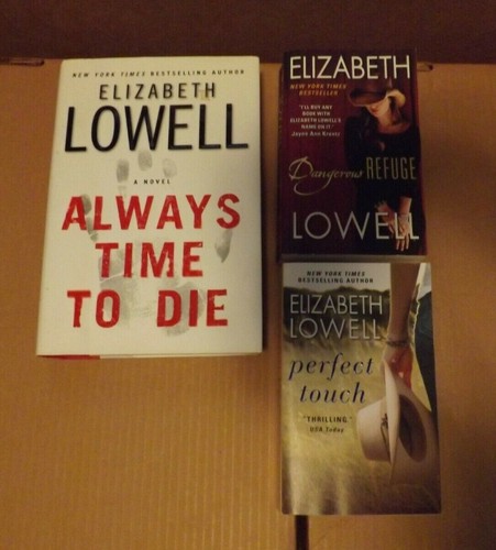 ELIZABETH LOWELL 3 BOOK LOT OF 2 PAPERBACK BOOKS 1 HARDCOVER BOOK | eBay