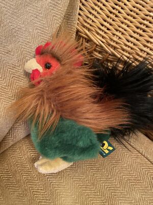 Ravensden Suma Collection Rooster Bird Fluffy Soft Plush Toy 8" (a16 ...