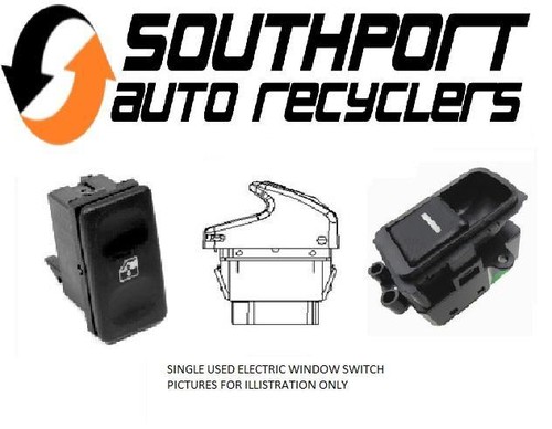 SUBARU LIBERTY LH REAR ELECTRIC WINDOW SWITCH, 3RD GEN, 12/98-08/03 ...