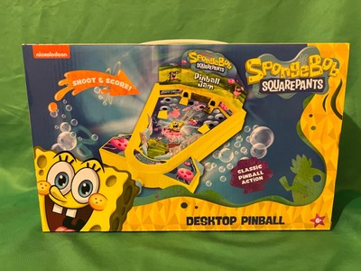 SpongeBob Squarepants Tabletop Pinball Machine Game | eBay