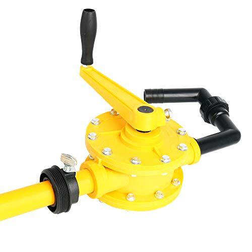 Barrel Pump Plastic Polypropylene Hand Rotary Transfer Drum Pump ...