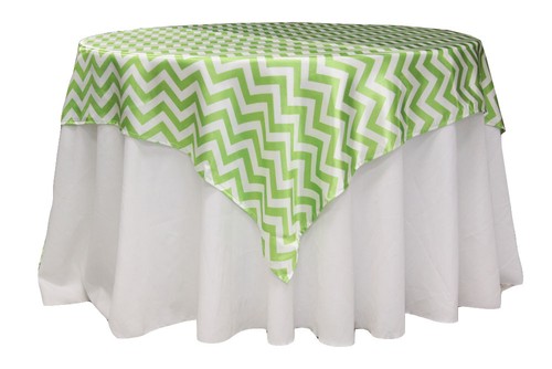 Chevron Tablecloth Square Overlay 59 Inch By Broward Linens (Variety ...