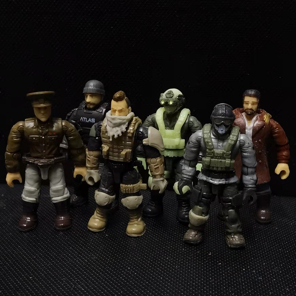 Mega Construx Bloks Call of Duty Figures Lot Building Blocks Model Toy ...