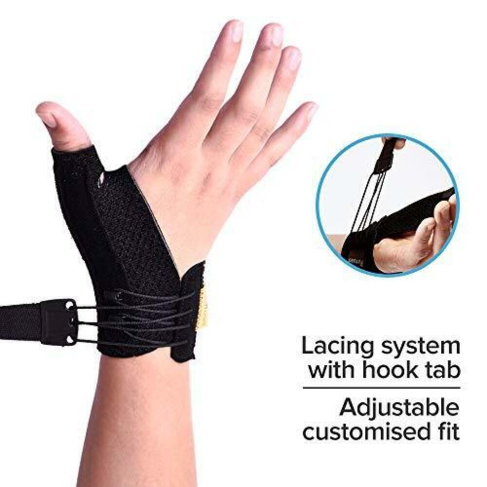 * Futuro Deluxe Thumb Stabiliser Small Medium Black Joint Pain ...