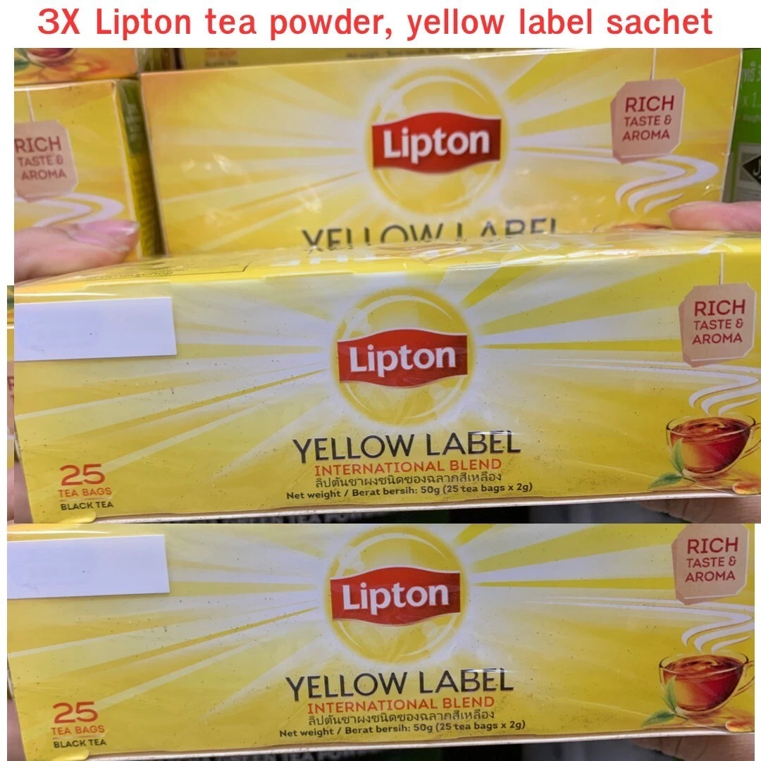 Black Label Tea Lipton