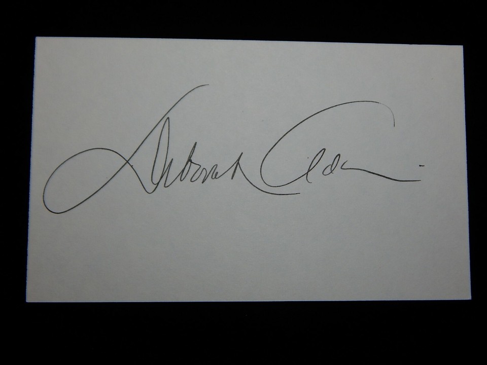 Deborah Adair Actress Days of our Lives Autograph Signature Signed Card ...