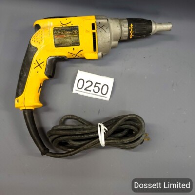 Dewalt DW276 - 6.5 Amp VSR Drywall/Framing Corded Screwdriver | eBay