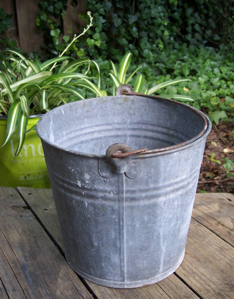 Square Galvanized Buckets