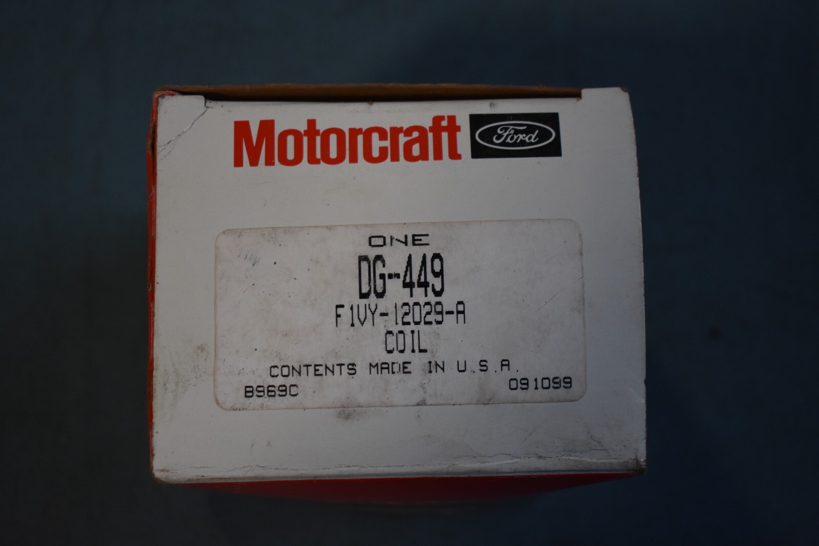 Motorcraft DG-449 Ignition Coil Ford F1VY-12029-A OEM F1VY12029A DG449 ...