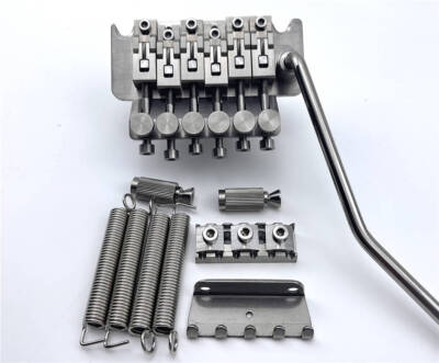 Titanium Alloy Tremolo System Bridge Guitar Bridge Steel Block R3 Fit ...