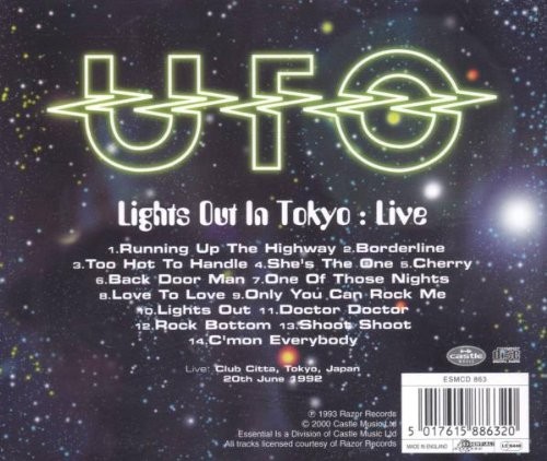 UFO Lights Out in Tokyo (CD) (UK IMPORT) | eBay