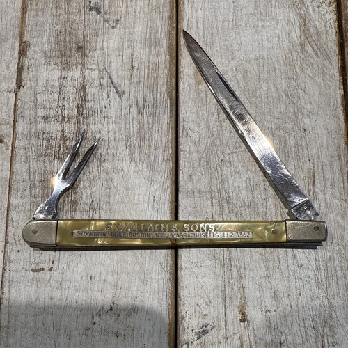 RARE 1940s BRISTOL LINE SOLINGEN GERMAN VINTAGE KNIFE JEWELER WALLACH ...