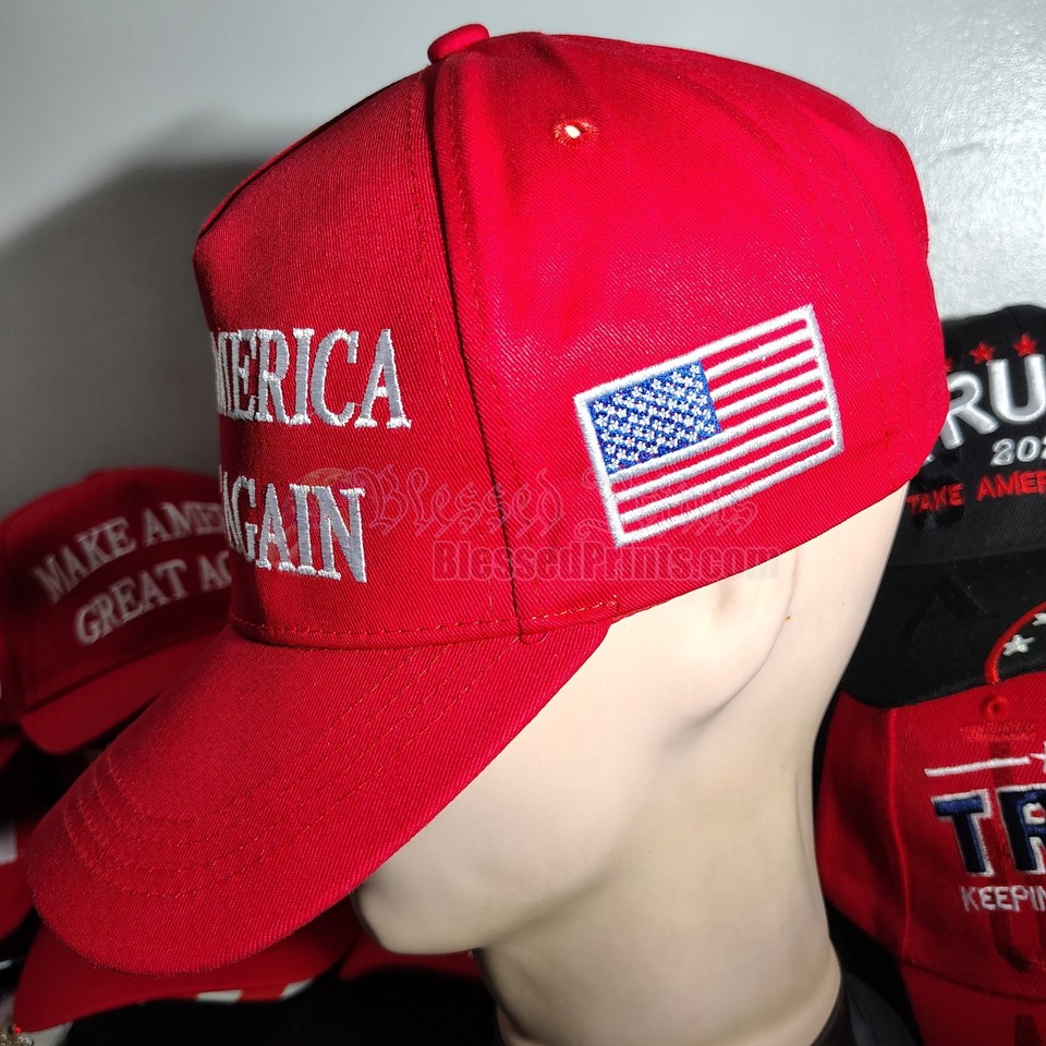 Charlie Kirk Make America Great Again Hat Cap Turning Point Maga Trump ...