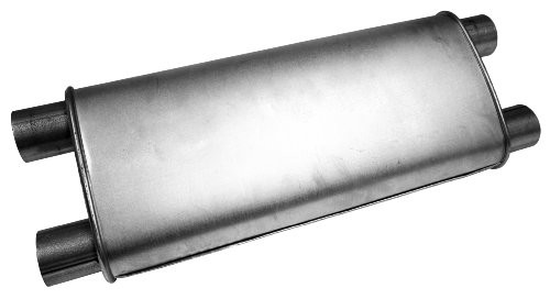 Walker Quiet-Flow SS 21532 Direct Fit Exhaust Muffler 2" Inlet (ID) 2 ...