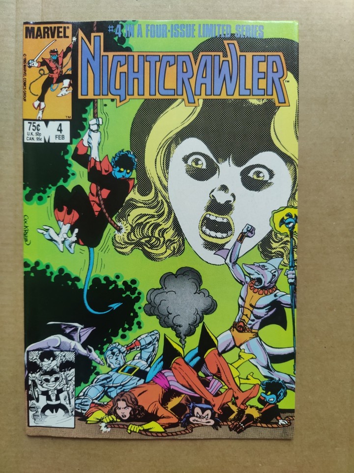 Nightcrawler #1-4 COMPLETE SET (1985) Marvel 1 2 3 4 (3) | eBay