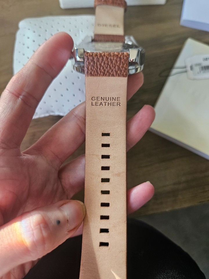 Diesel DZ1631 Mens Watch Leather Strap brand new | eBay UK