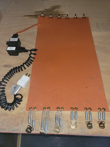 Watlow Heating Pad/Jacket 22"x12" W/EHG-SL10 TEMPERATURE SAFETY LIMIT ...