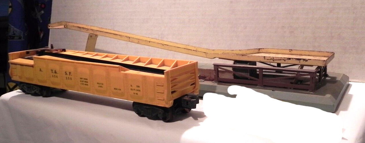 O GAUGE LIONEL 362 BARREL LOADER WITH BARREL CAR GIZMOCOLLECTABLES ...