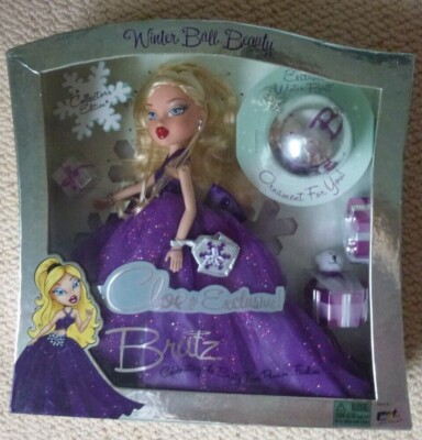 NIP Bratz Licensed Winter Ball Beauty Collector's Edition Cloe Doll ...