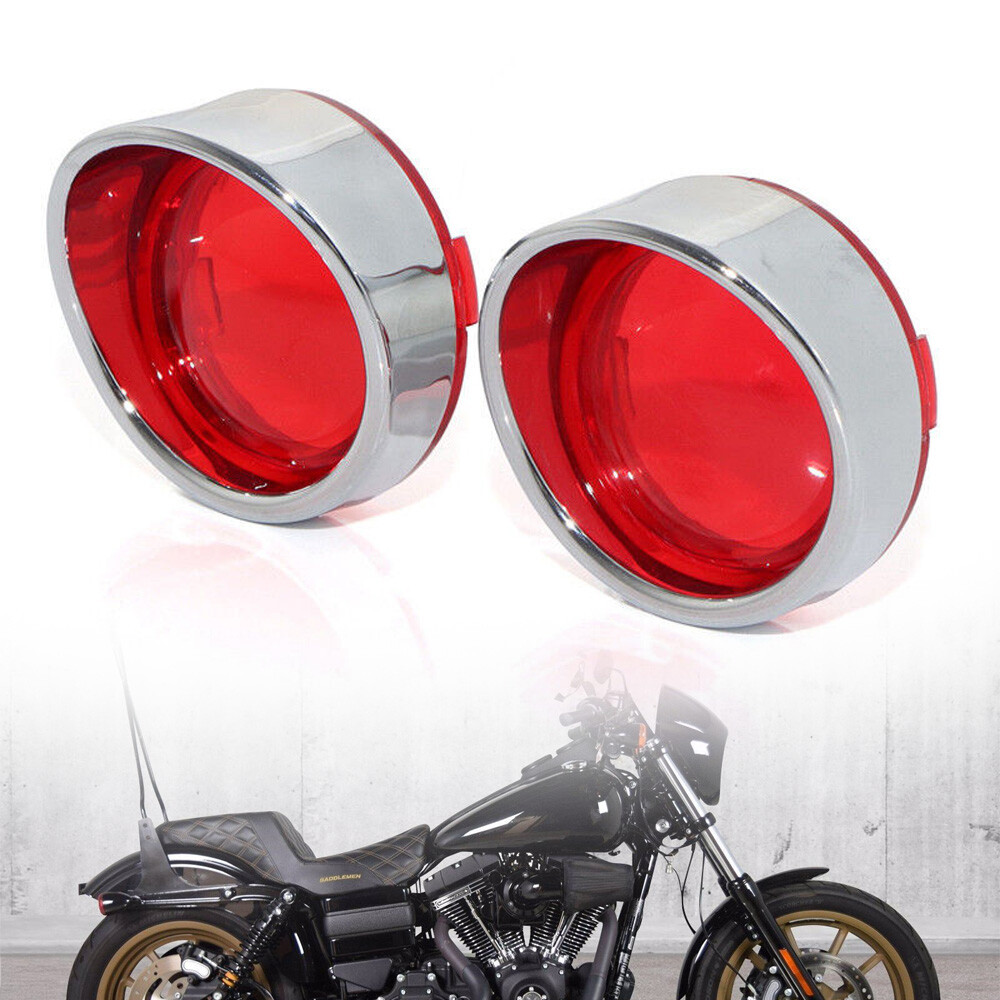 Turn Signal Light Cover Red Lens Fit For Harley XR1200X XR1200X 2011 ...