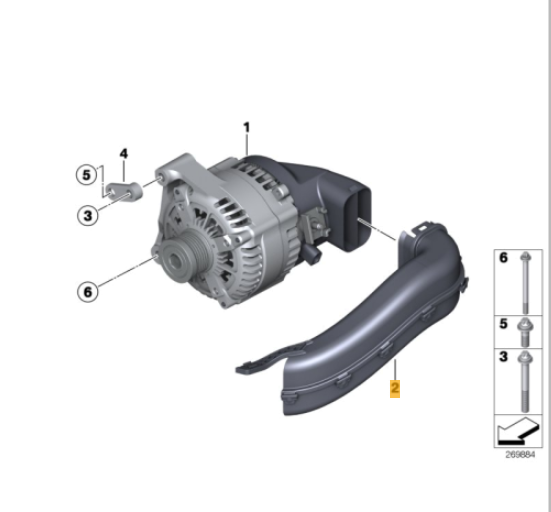 GENUINE NEW OEM BMW 1 3 Series F20 LCI F21 LCI F30 F31 LCI Air Duct ...