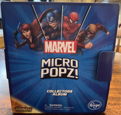 MARVEL MICRO POPZ AVENGERS FULL SET of 24 W/ 8 RARE KROGER EXCLUSIVES ...