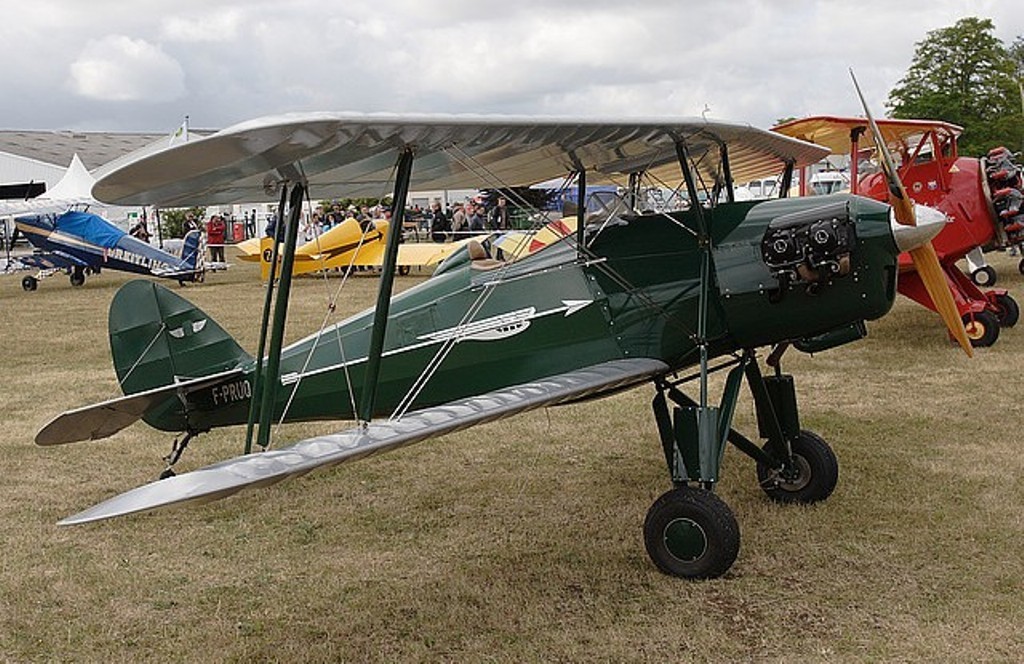 Skyote Aeromarine Skyote Sport Biplane Aircraft Mahogany Wood Model ...