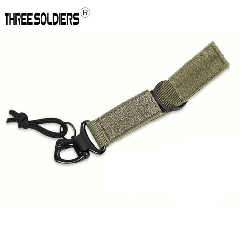 Tactical Molle Carabiners EDC Belt Key Chain Hooks Nylon Webbing Key ...