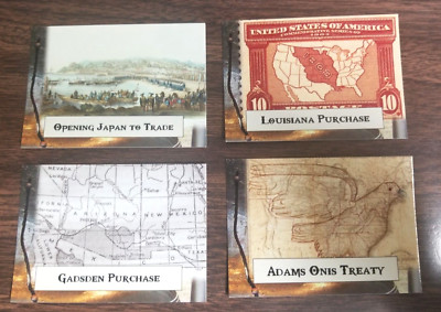 THOMAS JEFFERSON 2020 HISTORIC COMPANY POLITICAL CARD #44 "LOUISIANA ...