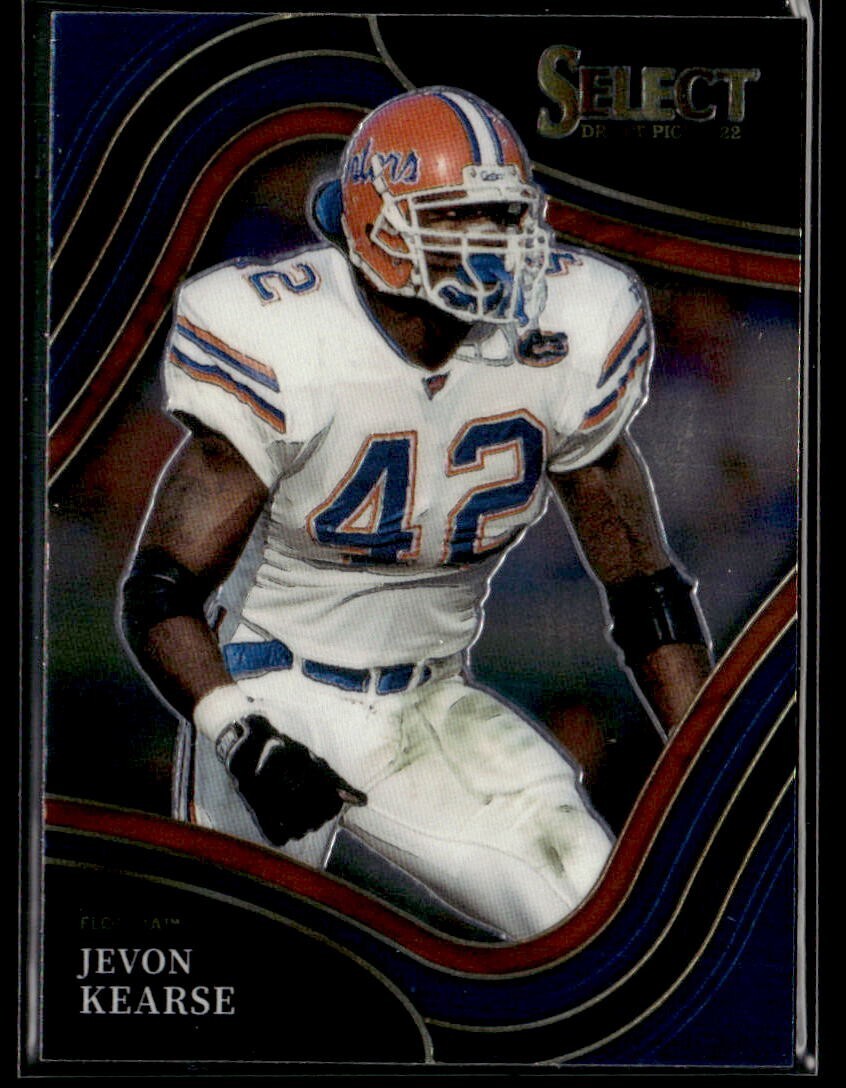 2022 Panini Select Draft Picks Jevon Kearse Blue Field Level #188 ...
