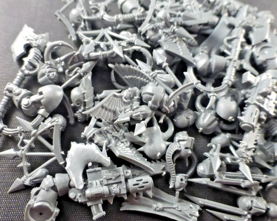 Terminator Lord Assorted Bits x60 - Warhammer 40K Chaos Space Marine ...