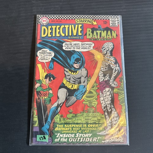 Detective Batman Comic Book #356 (1966) “Inside Story Of The Outsider ...