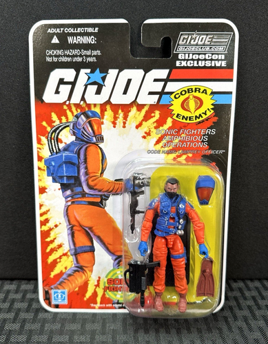 JoeCon 2018 Exclusive GI Joe Sonic Fighters Lamprey Officer - NEW ...