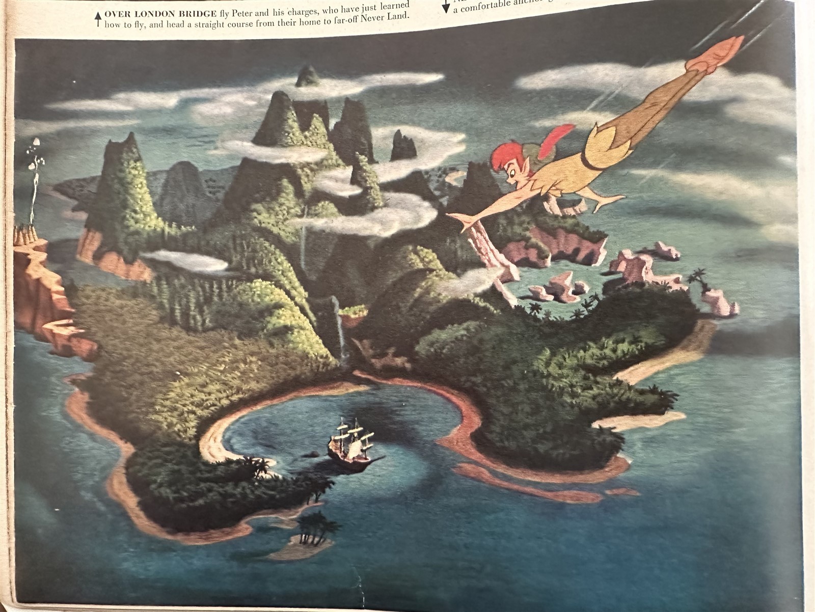 Vintage LIFE MAGAZINE Original Release of PETER PAN Feb 16, 1953 | eBay