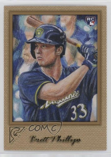 2017 Topps Gallery Canvas Brett Phillips #41 Rookie RC | eBay