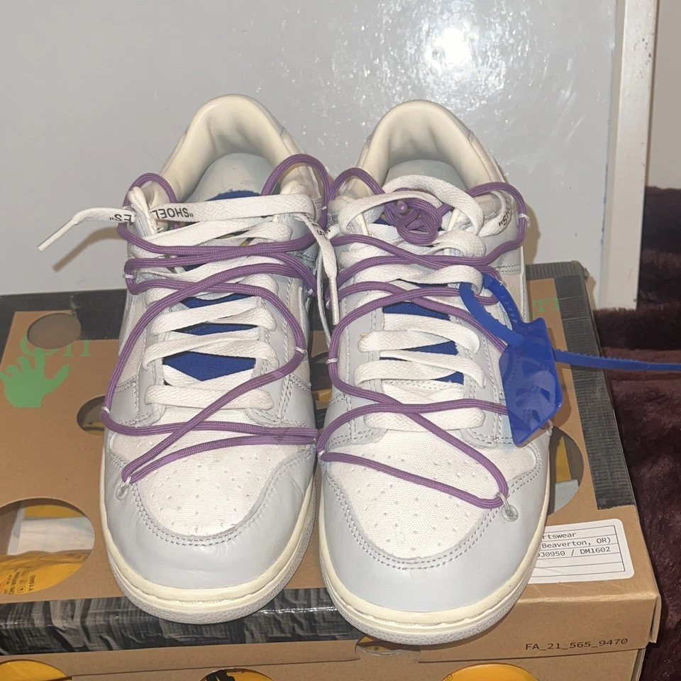 Nike Off-White x Dunk Low Lot 48 of 50 for Sale | Authenticity ...