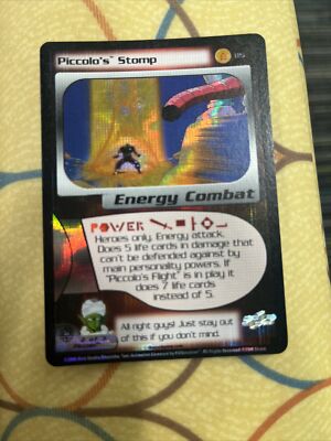 Dbz Ccg Piccolo's Stomp Unlimited Foil Dragon Ball Z Frieza Saga Rare ...