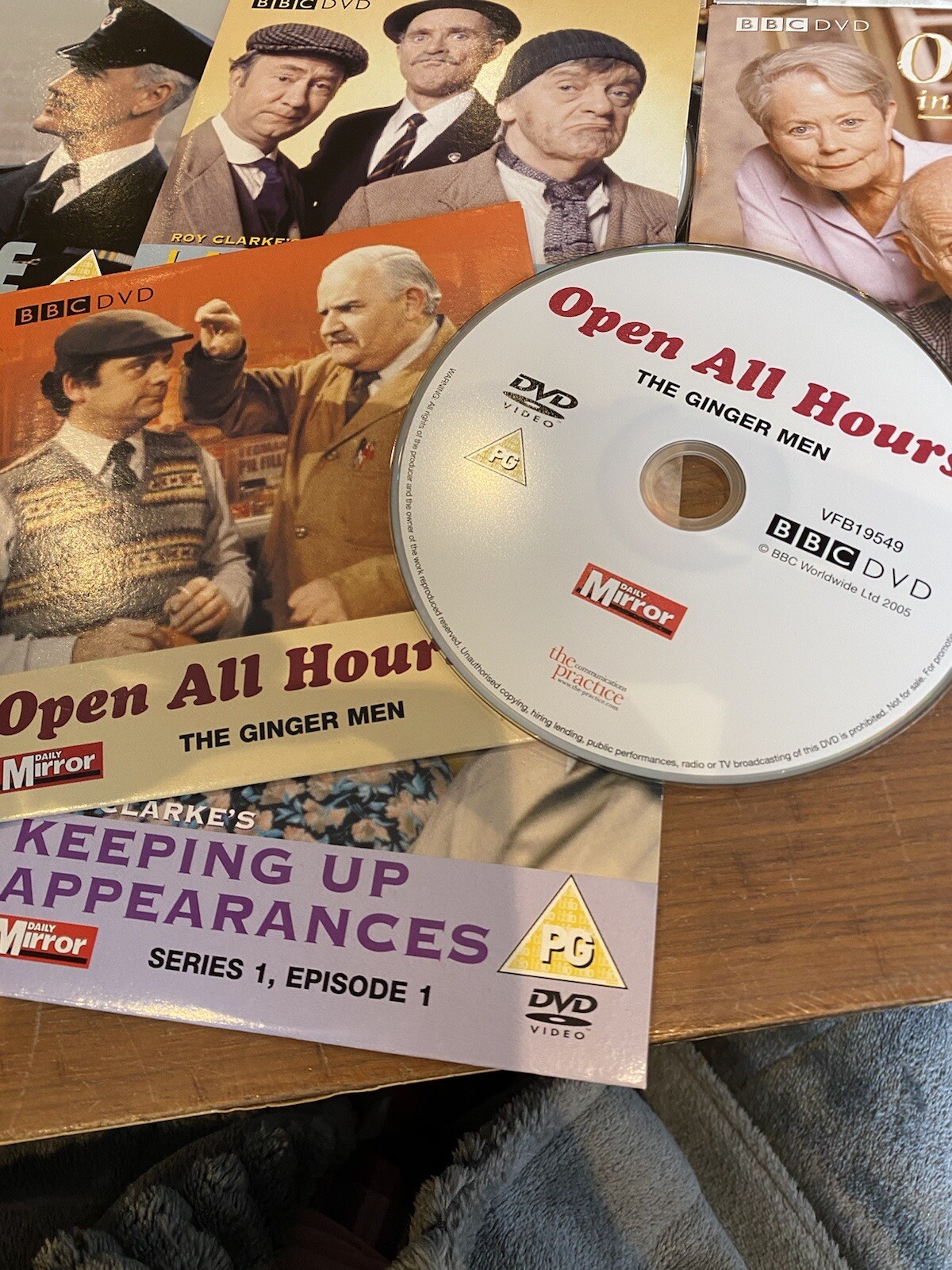 Daily Mirror - BBC Comedy DVD Collection 10 DVDs Dads Army Step toe ...