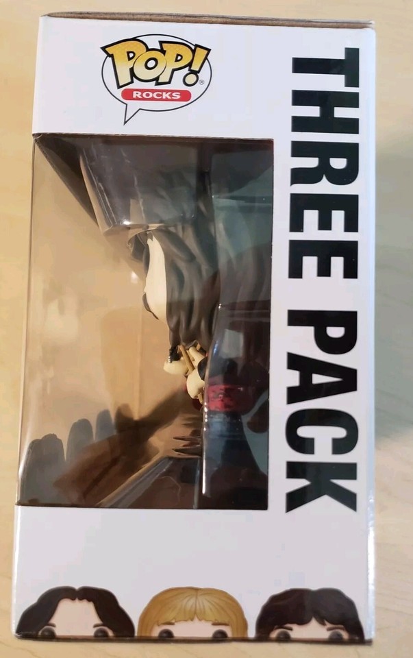 Funko Pop 'Rocks' RUSH Vinyl Figure 3-Pack New GEDDY LEE Alex Lifeson ...