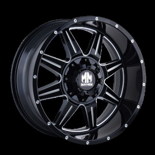 Mayhem 8100 Monstir 20x9 / 5x139.7 BP / 0mm Offset / 110mm Hub Wheel | eBay