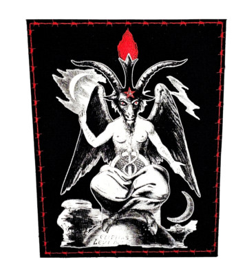 baphomet goat BACK PATCH | eBay