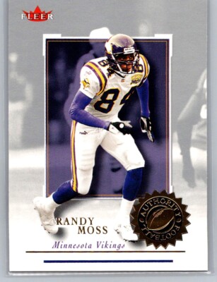 2001 Fleer Authority #78 Randy Moss | eBay
