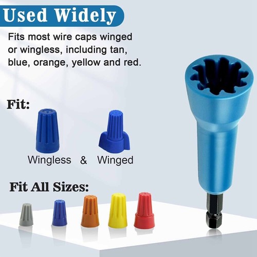 Wire Twisting Tool, Driver, Spin Wire Connectors Socket Wire ...