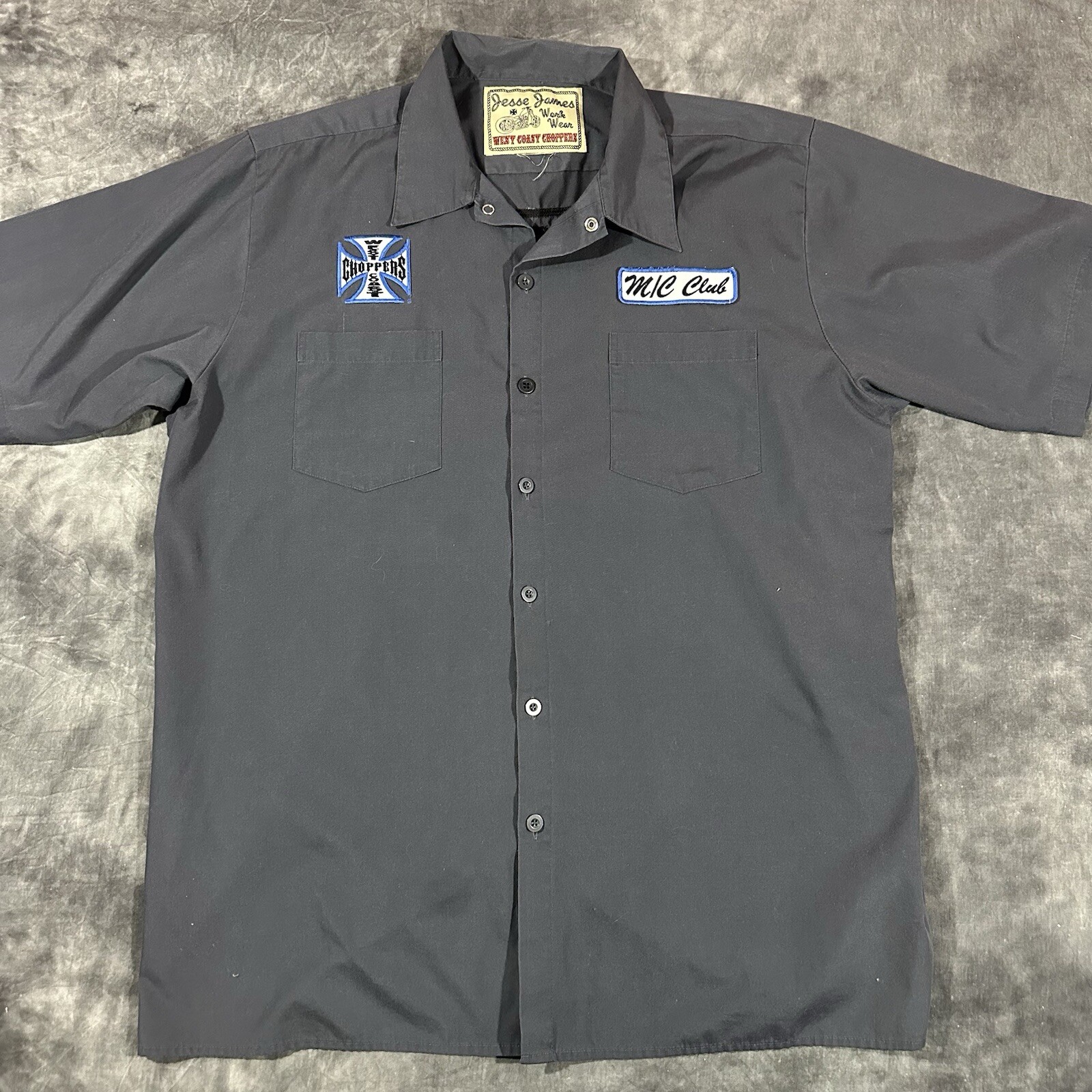 West Coast Choppers Jesse James Work Wear Mechanic Sh… - Gem