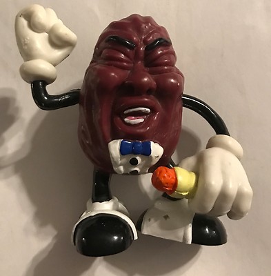 1987 3" Vintage California Raisins "SINGER IN A TUX" Applause CALRAB ...