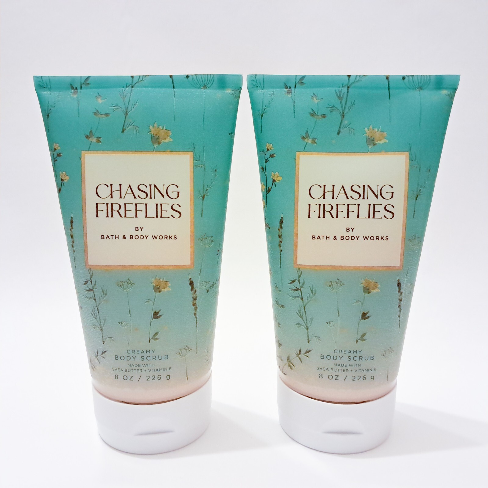 2-Pack Bath & Body Works CHASING FIREFLIES Creamy Body Scrub 8oz Each ...